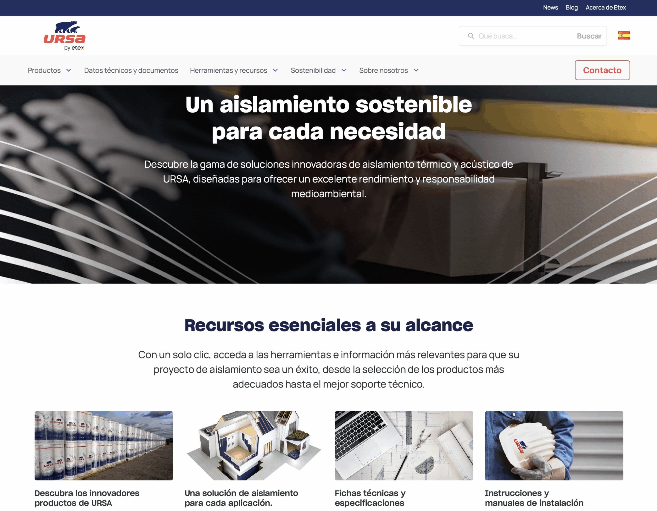 URSA presenta su nueva página web renovada | matmax info