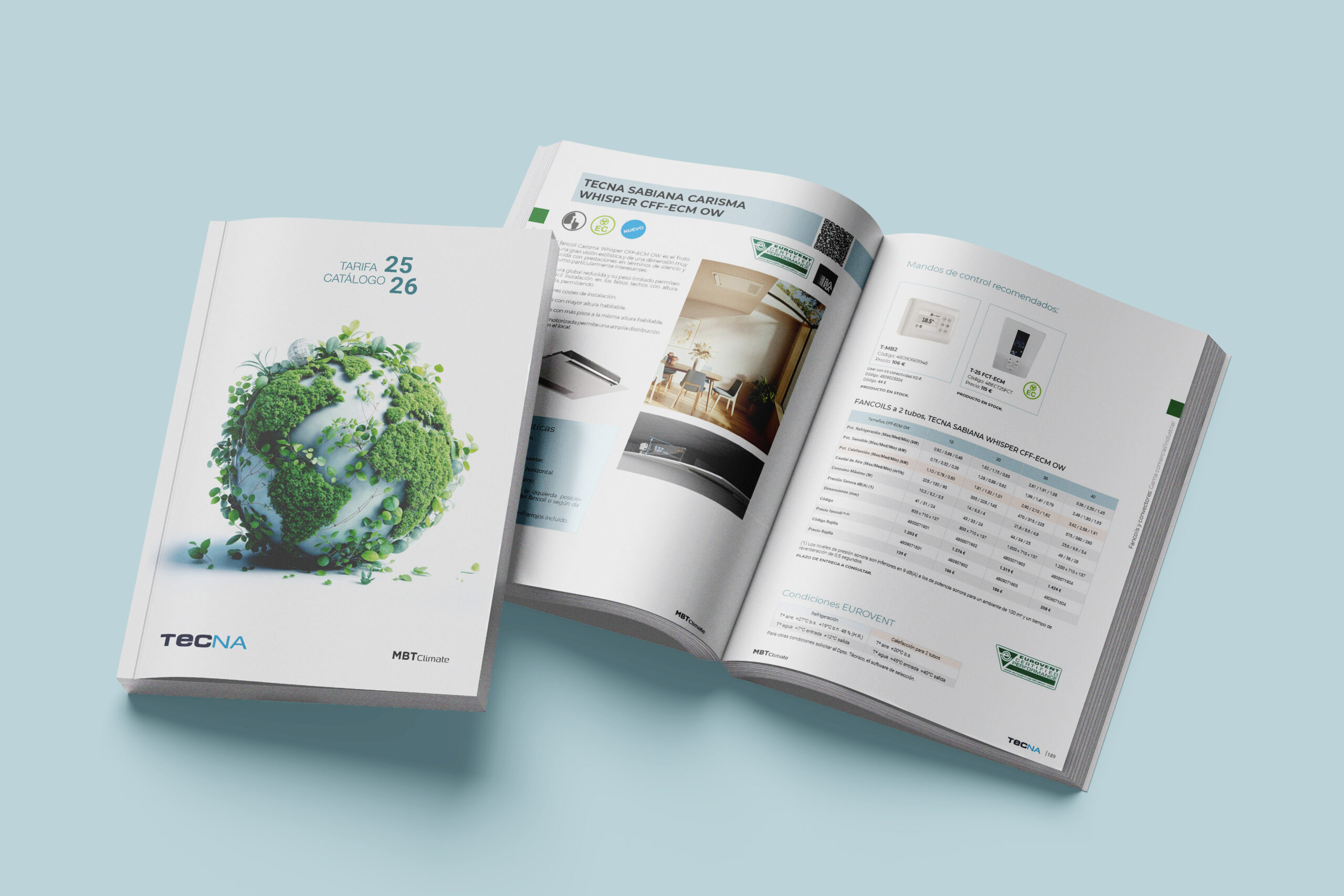 TECNA presenta su nueva Tarifa-Catálogo 2025/26 | matmax info